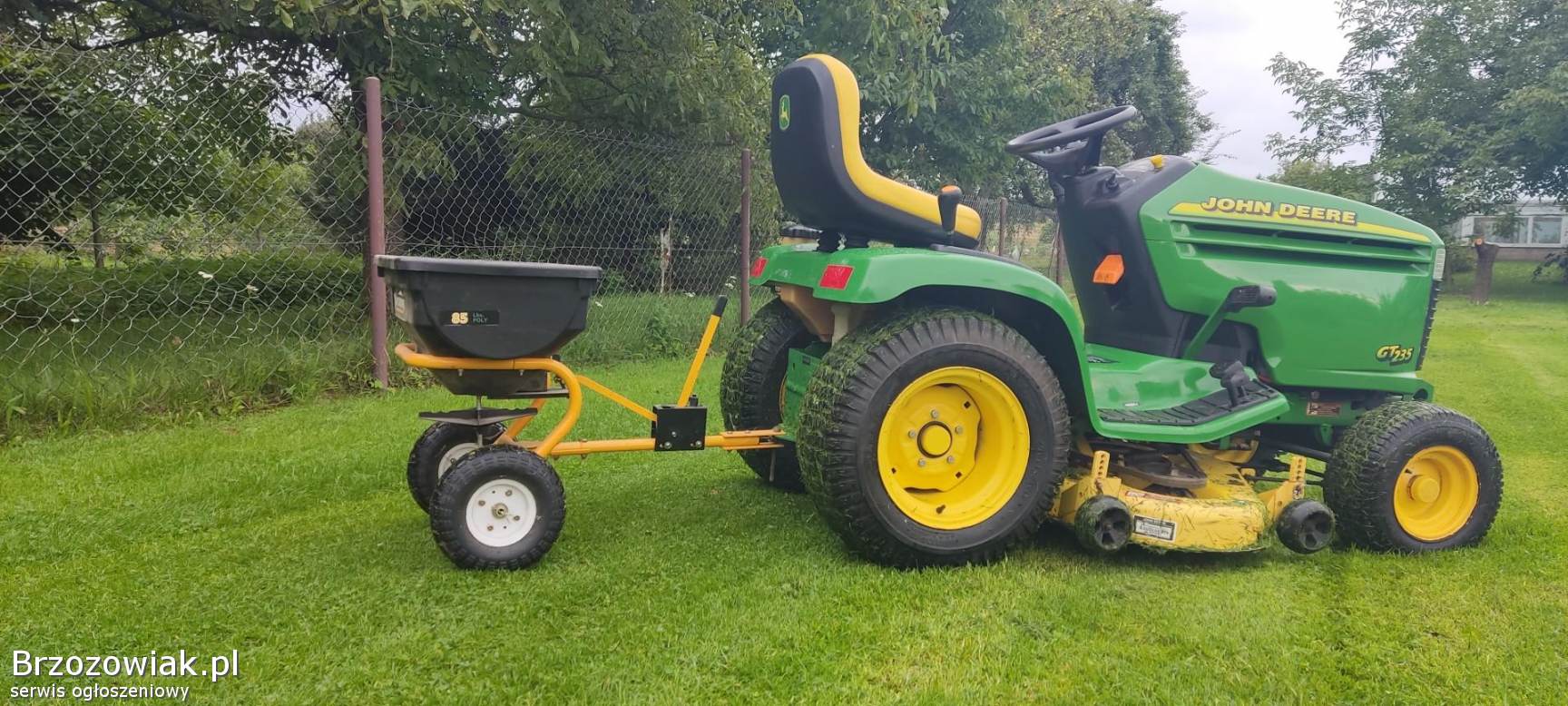Traktorek kosiarka John Deere 18HP V-Twin Briggs Cub Cadet Husqvarna ...